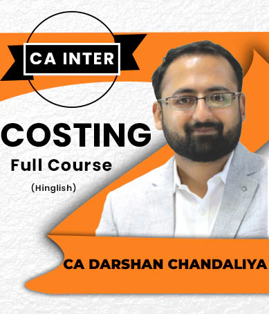 CA Inter Costing by CA Darshan Chandaliya : Regular In-Depth Full ...