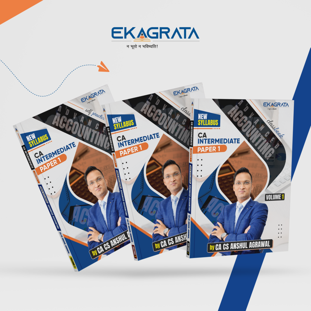 CA Inter Advanced Accounts Books By CA CS Anshul Agrawal - Ekagrata CA ...
